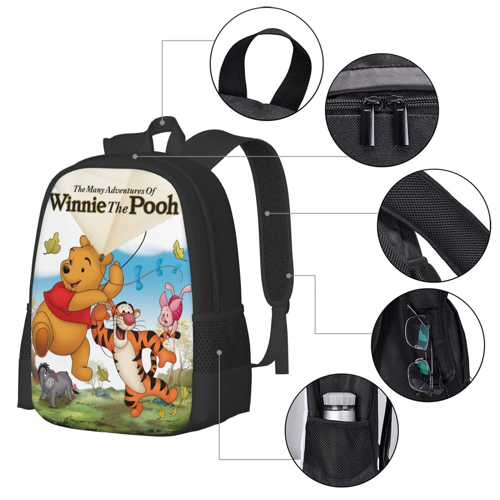 UINTA Cartoon Backpack Set with Pencil Case Bookbag Lunch Bag for Boy Girl
