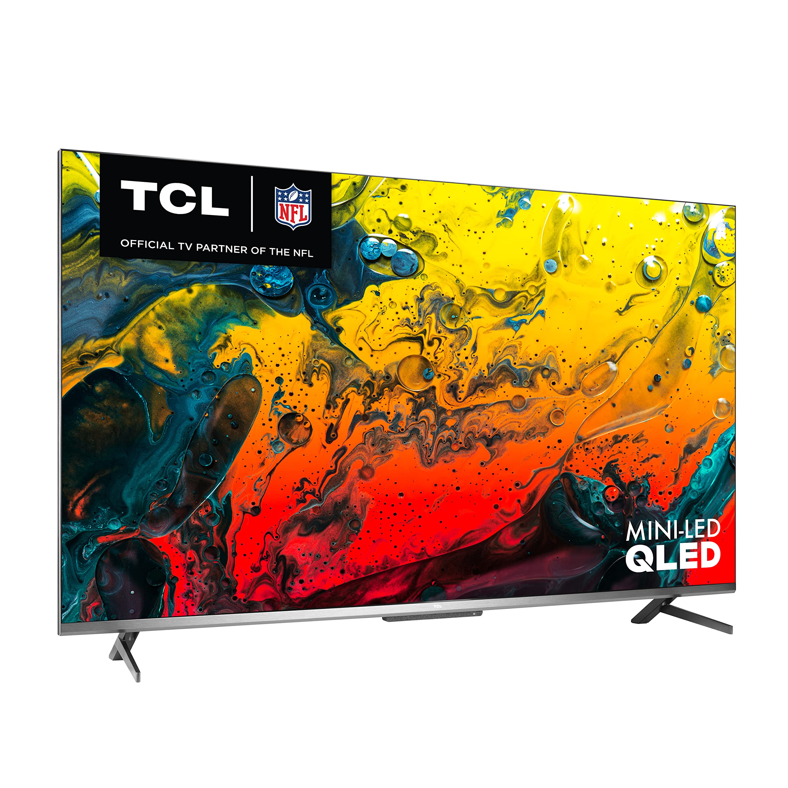 TCL 75" Class 6-Series 4K Mini-LED UHD QLED Dolby Vision HDR Smart Google TV - 75R646, Black