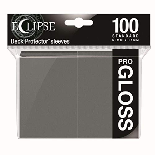 Ultra Pro Eclipse PRO 100+ Deck Box and Glossy Sleeves Gray