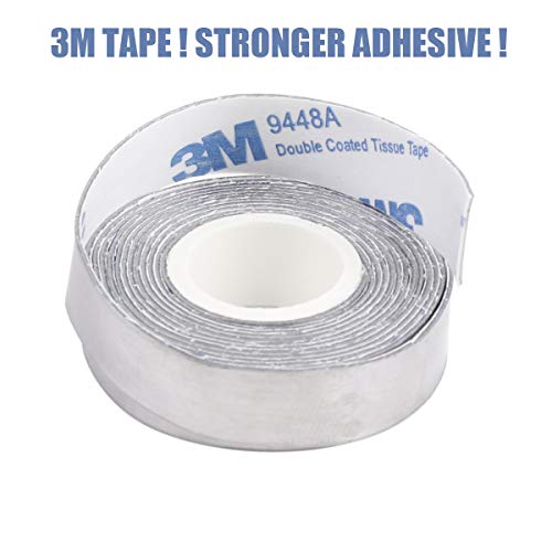 SummerHouse 2 Grams Per Inch High Density Golf Lead Tape 1/2'' x 100'' Available 0.025 Inch Thickness for Tennis Pickleball Paddles Racket and Fishing