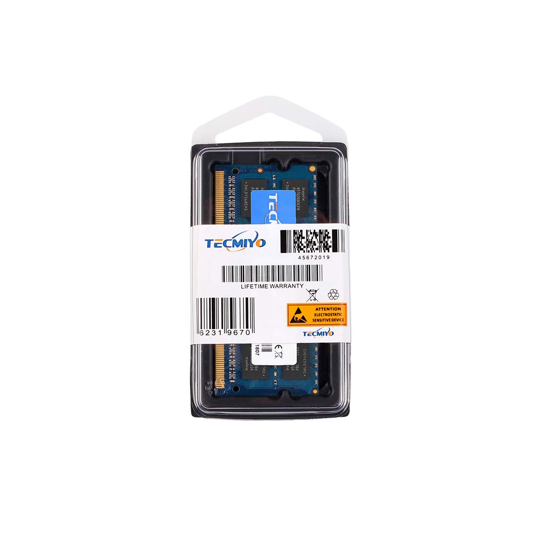 TECMIYO 16GB KIT(4x4GB) DDR3 1600MHz (DDR3-1600) PC3-12800 PC3 12800U Non-ECC Unbuffered 1.5V CL11 2Rx8 Dual Rank 240 Pin UDIMM Desktop PC Computer Memory RAM(SDRAM) Module Upgrade