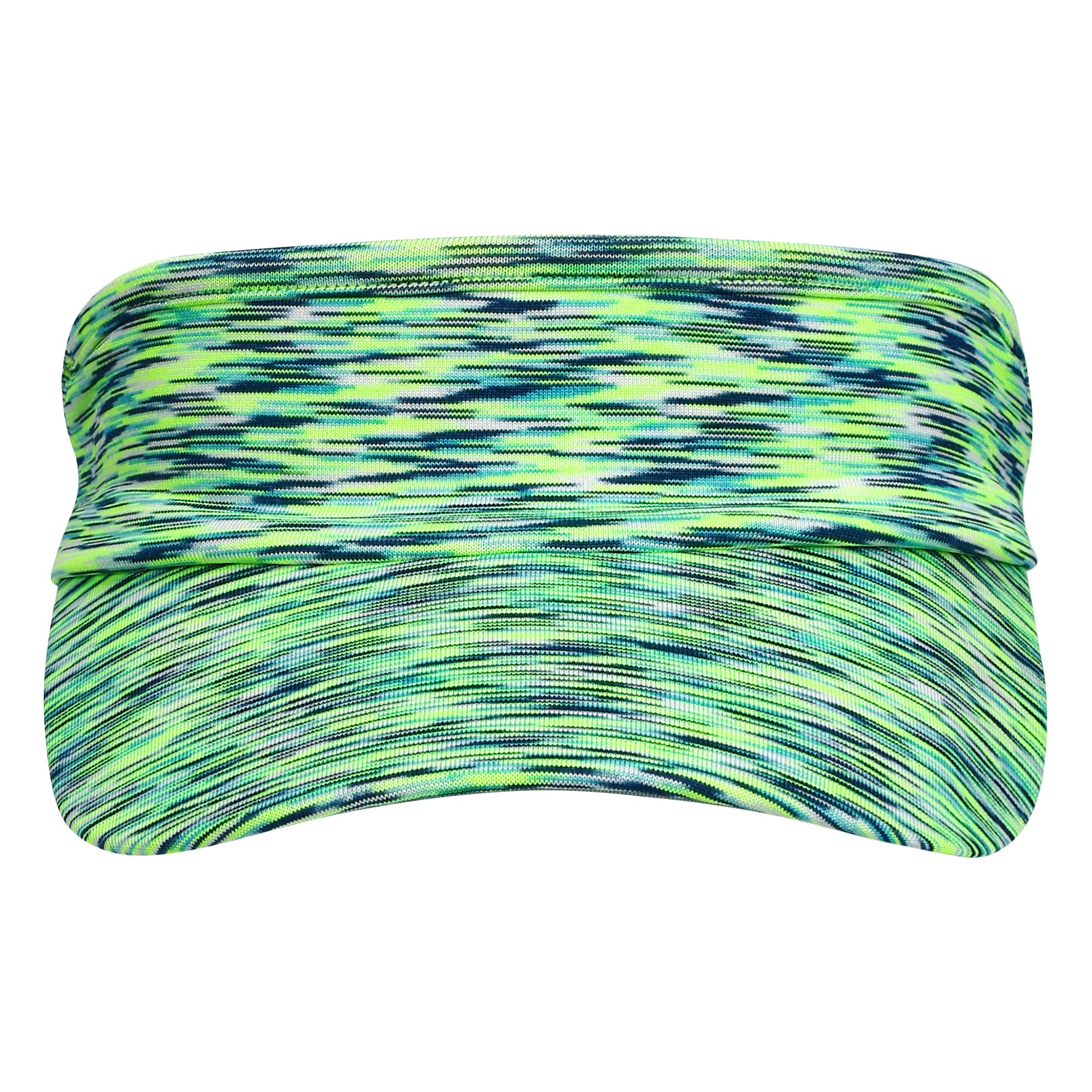 TEFITI Sun Visor Hat for Women Men, Adjustable Sports Hat for Golf Tennis Cycling Running Jogging(Green)