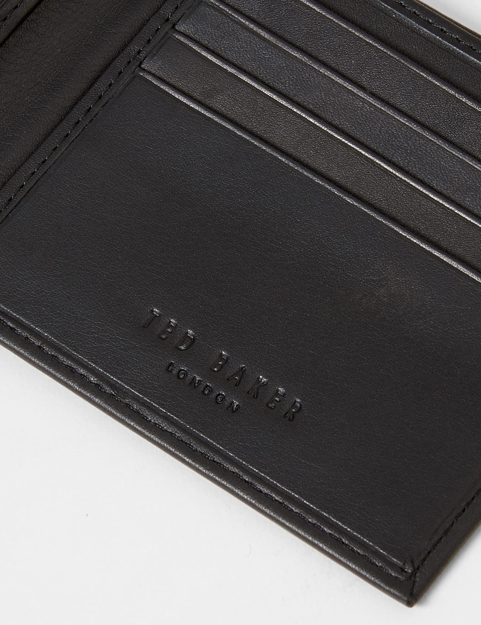 Ted Baker Men's 0 Travel Accessory-Bi-Fold Wallet, Black, One Size