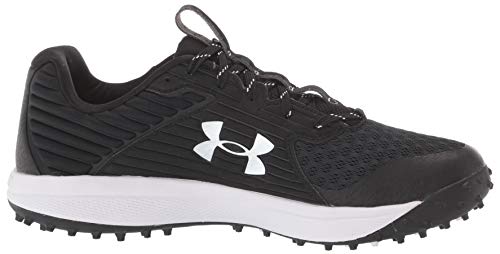 Under Armour Men's Yard Turf Wide, Black, 10 Wide US