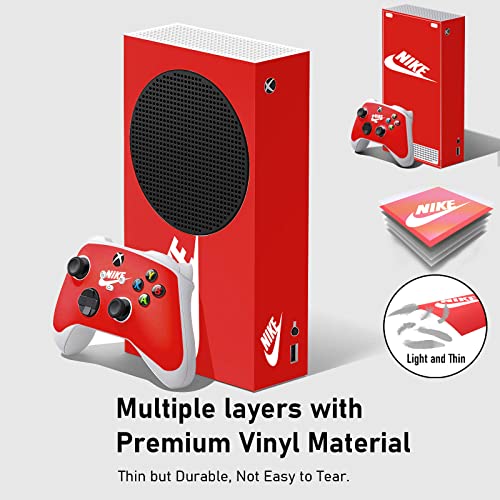 Xbox Series S Skin for Console and Controllers, Xbox Series S Sticker Vinyl Protective Skin, Decal Cover Skins for Xbox Series S Console & Controllers - Shoebox