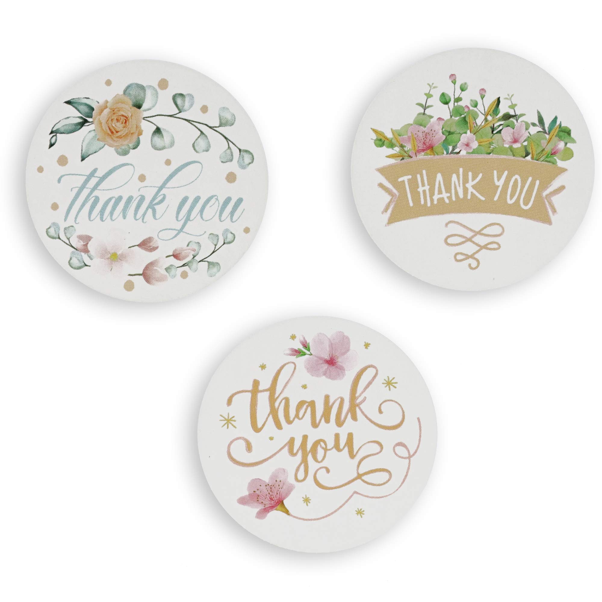 Thank You Stickers, Envelope Seals (1.5 in, 1000 Pieces)