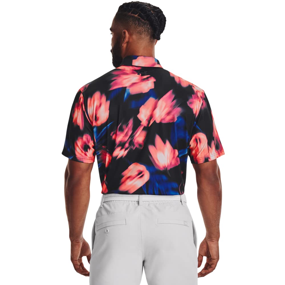 Under Armour Men's Playoff 2.0 Golf Polo , Academy Blue (436)/Summer Lime , X-Large