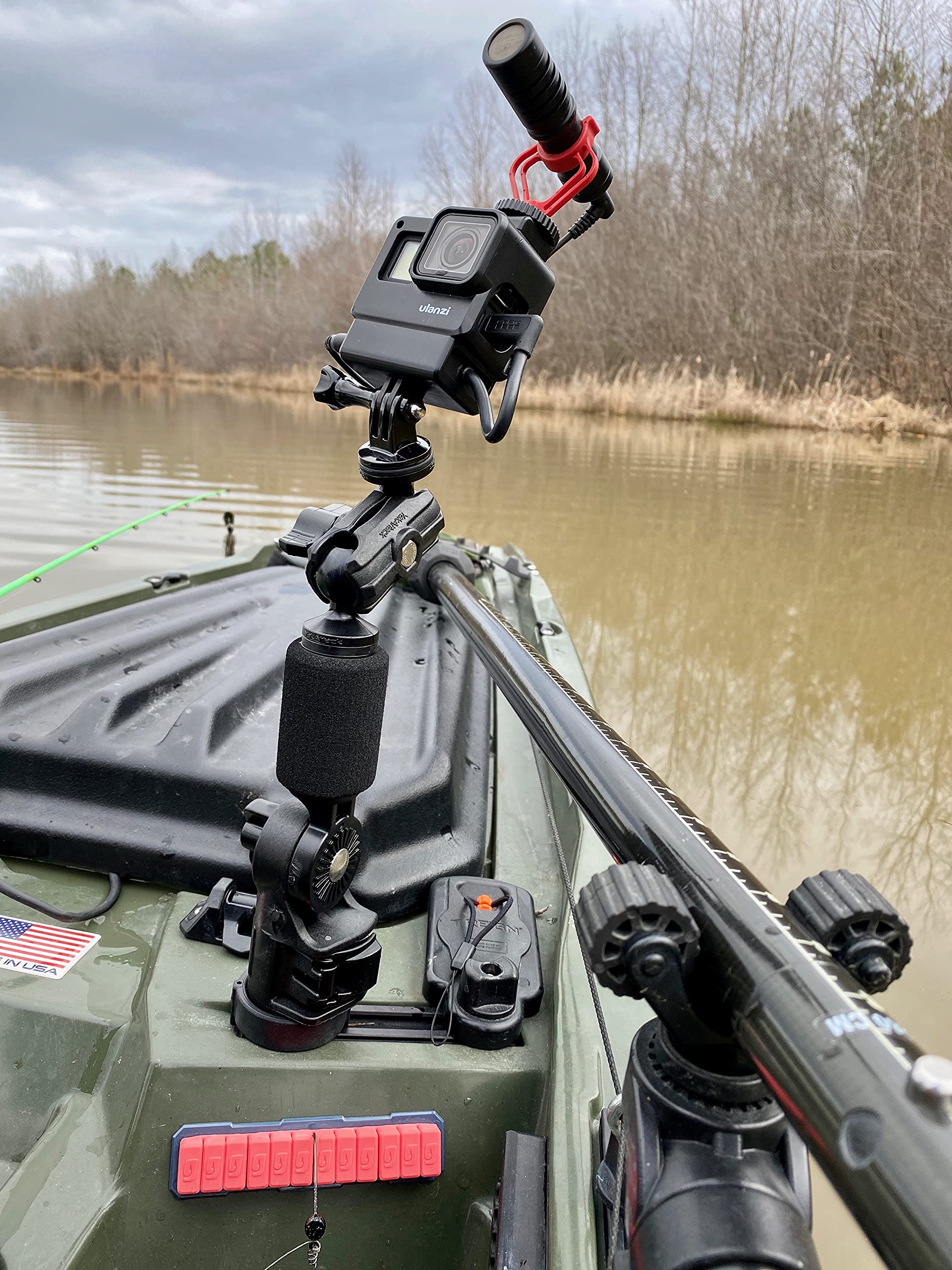 YakAttack PanFish Portrait Pro Camera Mount (CMS-1001)