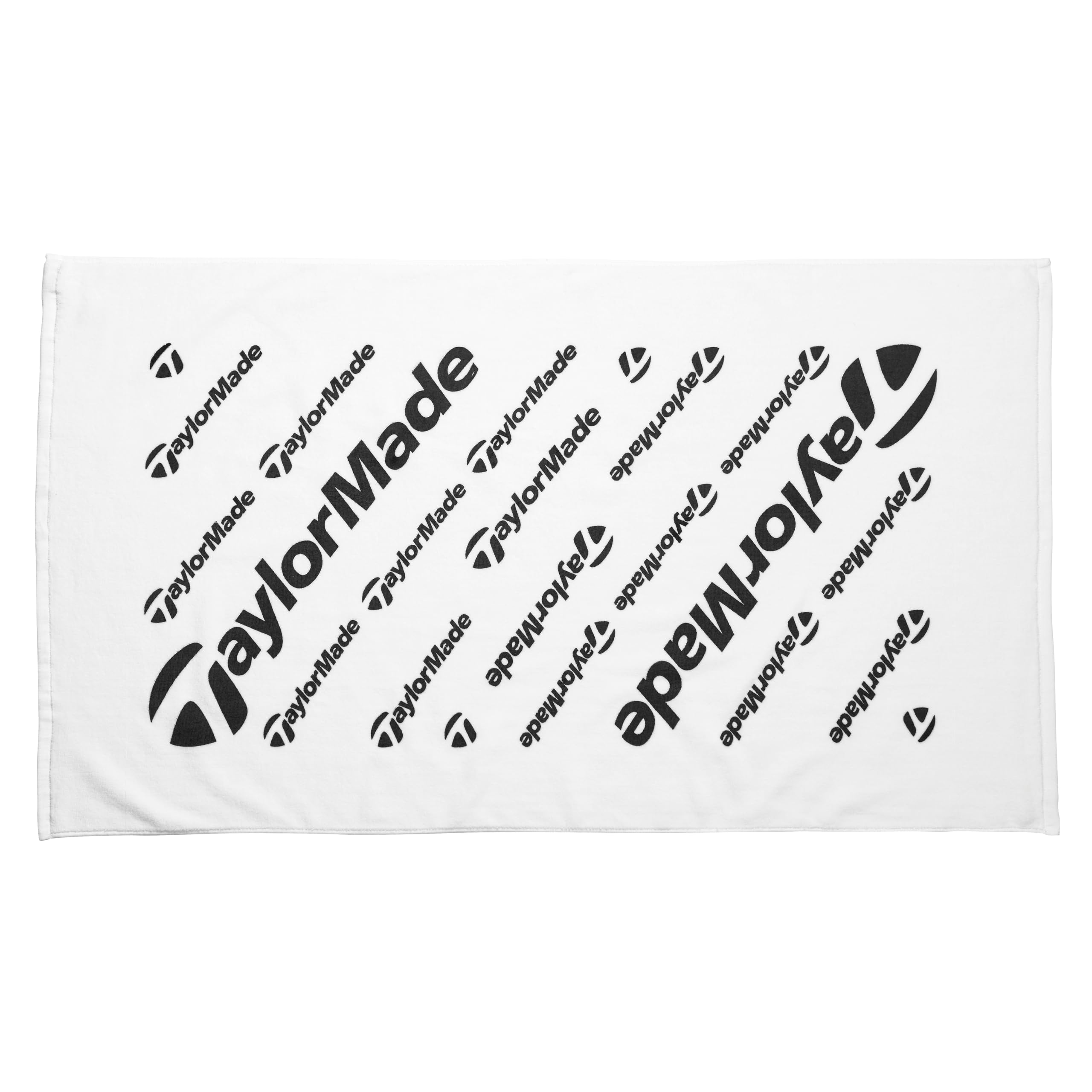 TaylorMade 2019 Tour Towel, White Small