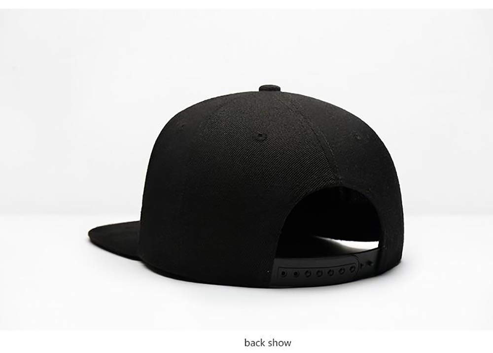 Unisex Adjustable Skull Middle Finger Baseball Cap Classic Dad Hat New Trucker Hats Black