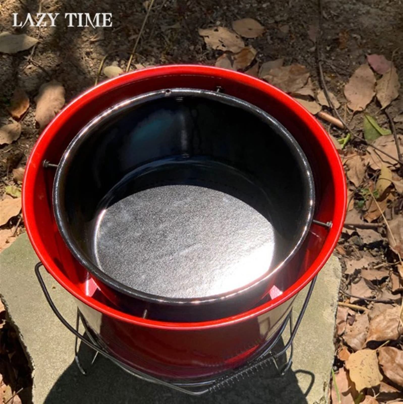 TBMAKE Grills Portable Charcoal Barbecue Grill Mini Firewood Stove Portable Fire Basin Household Outdoor Heating Stove Table Bbq Grills