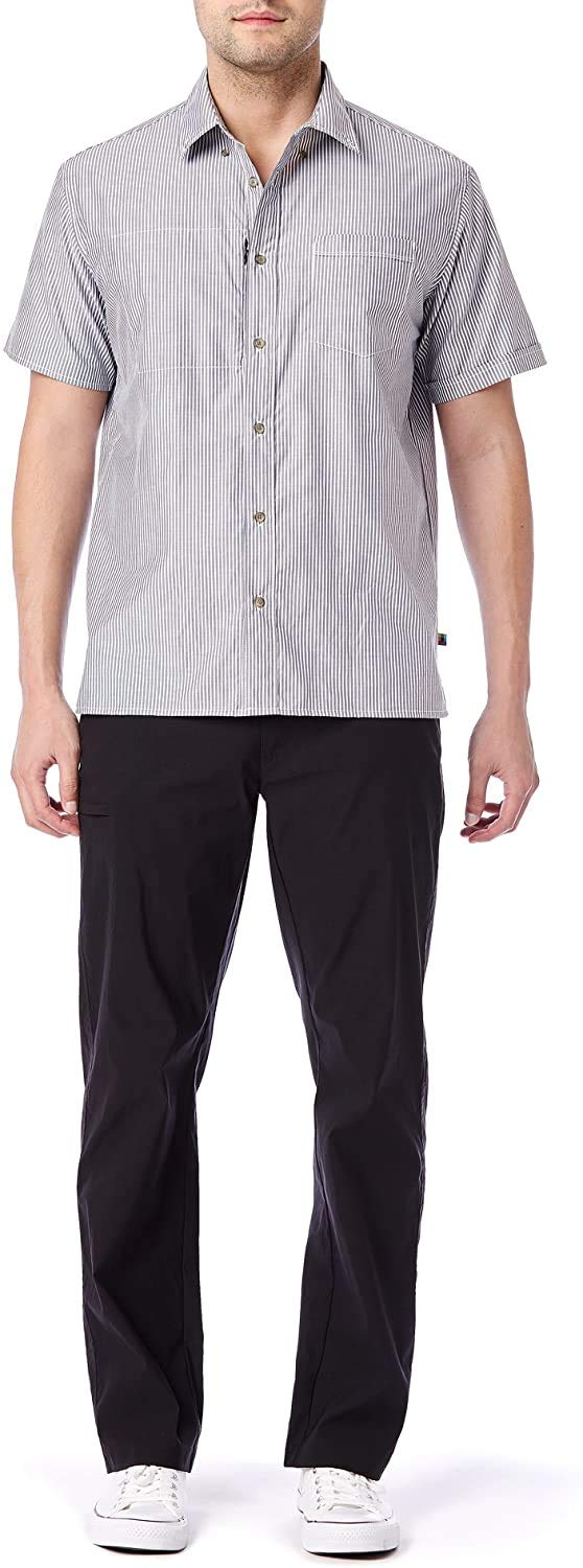UNIONBAY UB Tech Men's Classic Fit Comfort Waist Chino Pants (32W x 32L, Navy)