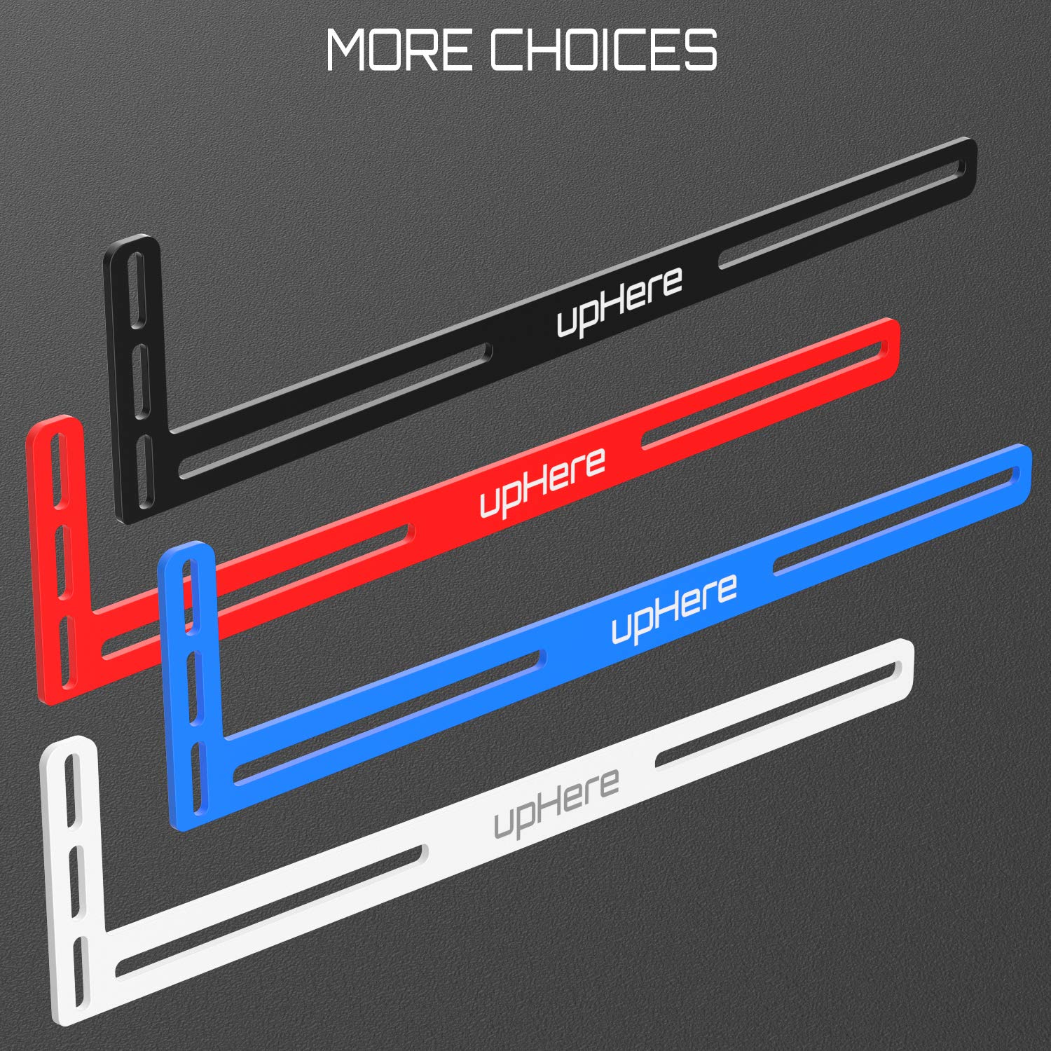 upHere Graphics Card GPU Brace Support Video Card Sag Holder/Holster Bracket, Anodized Aerospace Aluminum, Single or Dual Slot Cards- White(GL04)