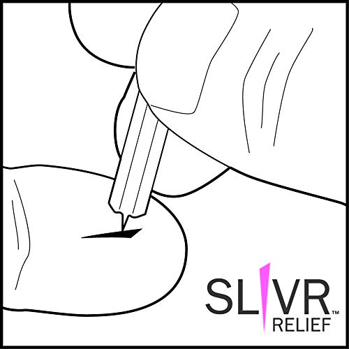 The Sliver Removal System from Slivr Relief. Safely Removes Splinters with Ease. Each Box Includes 15 Sliver Removers.