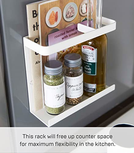 Yamazaki Home Magnet Wrap or Aluminim Foil Holder - Kitchen Storage, Magnetic Organizer - Steel