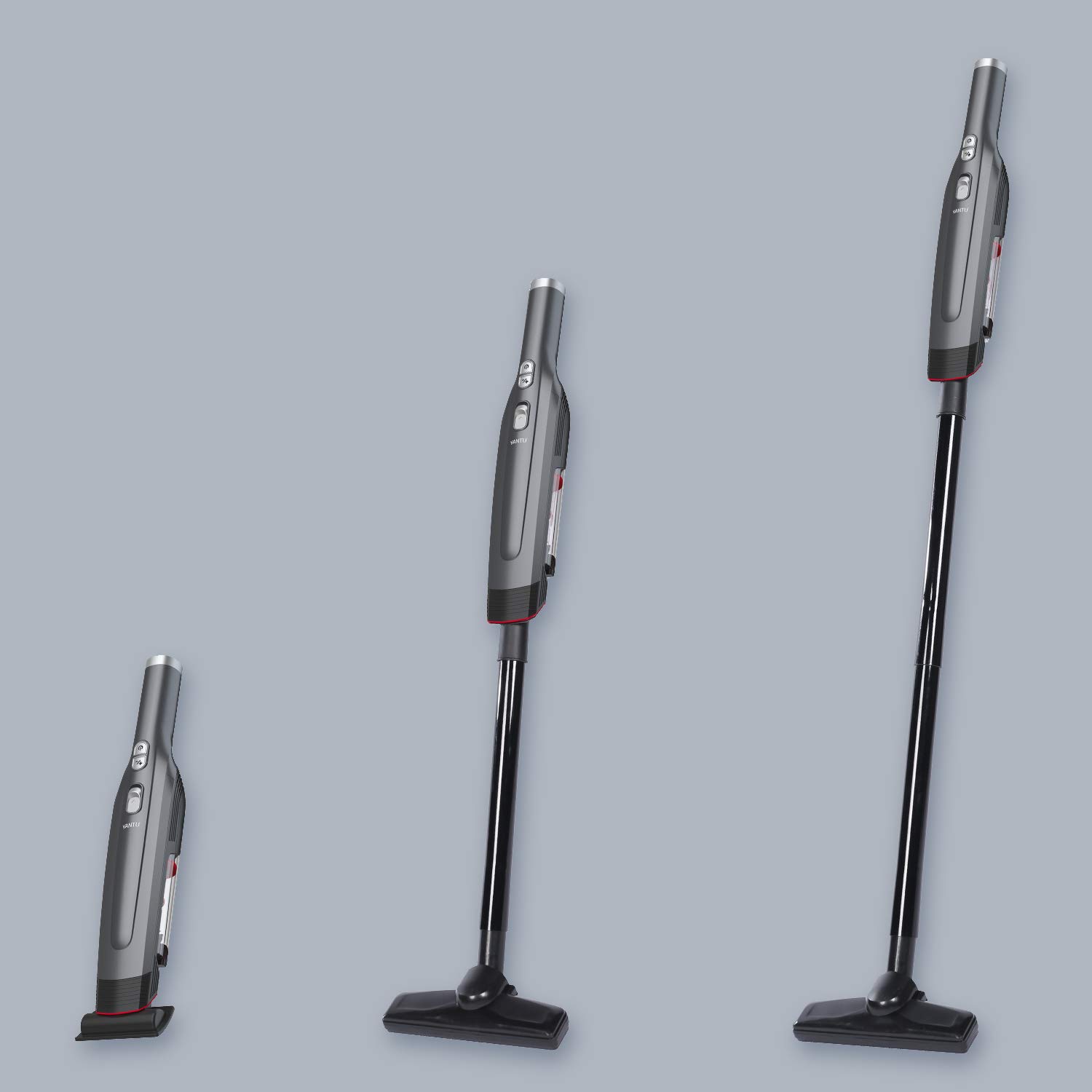 YANTU Handheld Vacuum Cleaner, Cordless Vacuum Cleaner with 14kpa Powerful Suction, Hand Vacuum, brushless Motor,Multi Brushes, Charging Dock for Home & Car use