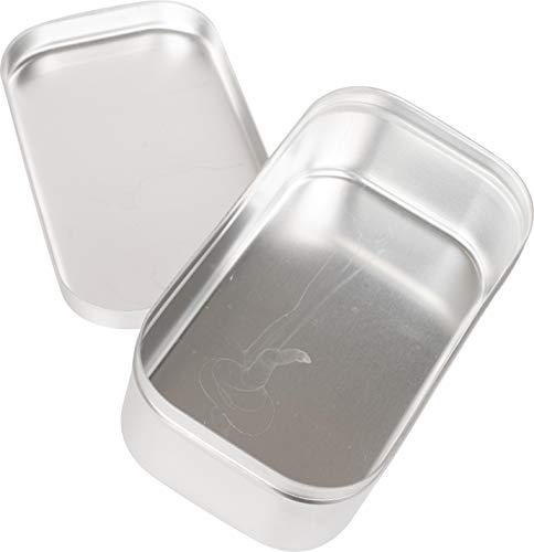 TRANGIA Bento Box Aluminium Tin (7.8 x 5.1 x 2.8-Inch)