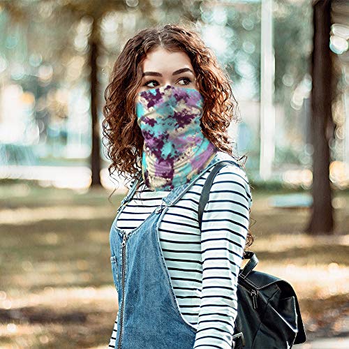 UV Protection Face Cover Neck Gaiter Scarf Balaclava for Cycling Hiking Fishing Outdoors (style5)