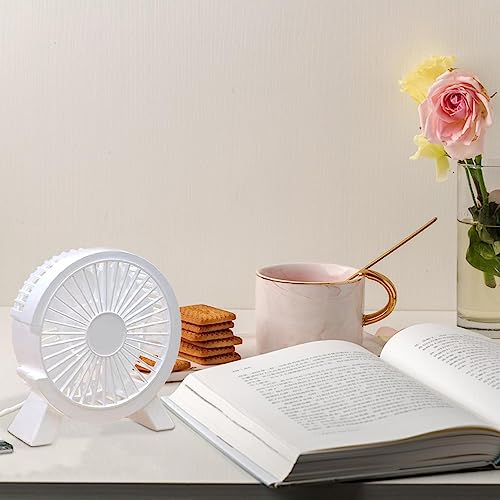 USB Desk Fan USB Fan Mini Desktop Table Cooling Fan Small Strong Wind Desk Fan Table Fan Mini Fan Personal Fan For Home Bedroom Dorm