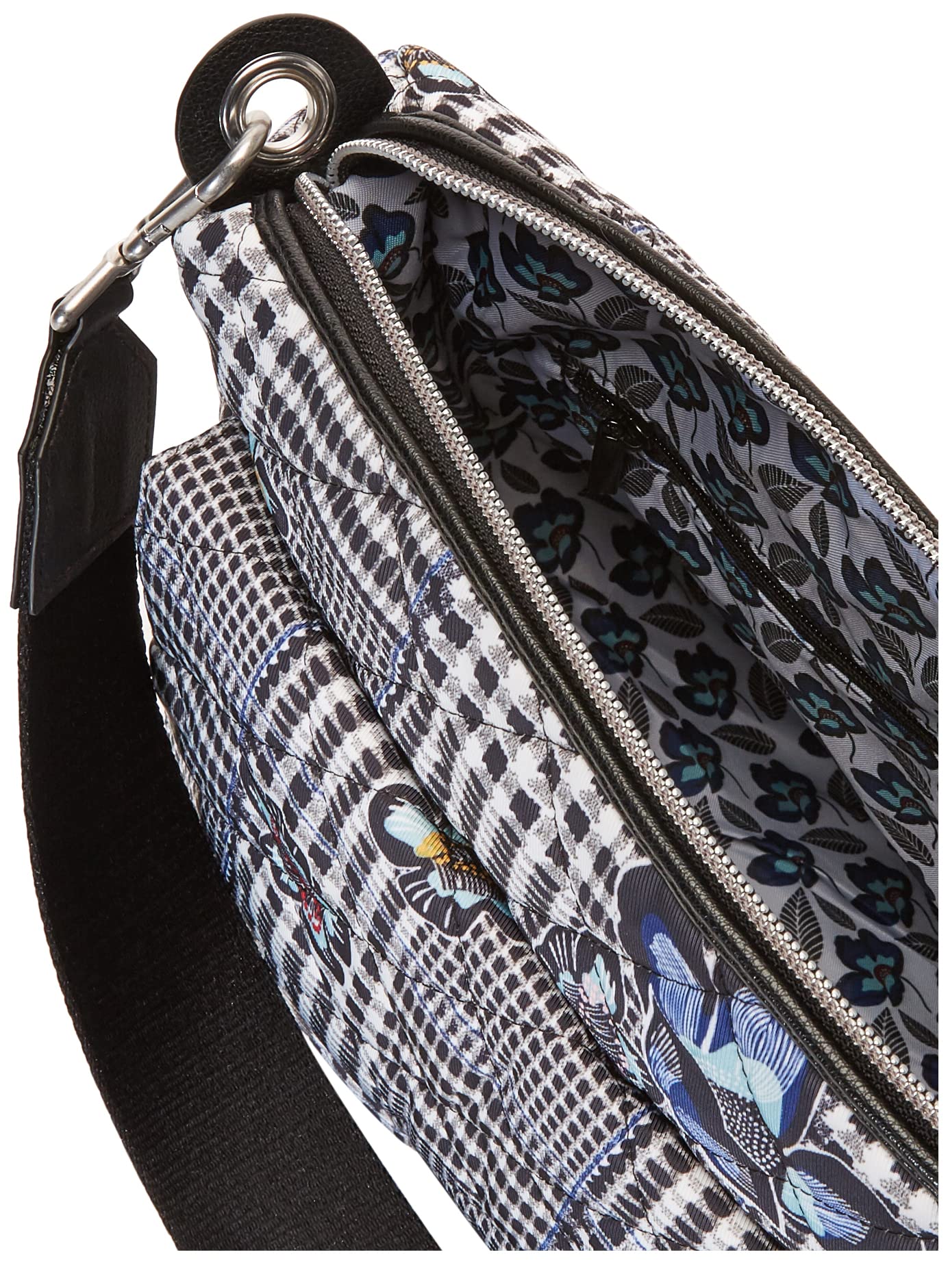 Vera Bradley Women's Performance Twill Carson Shoulder Bag Crossbody Purse, Bedford Plaid, One Size