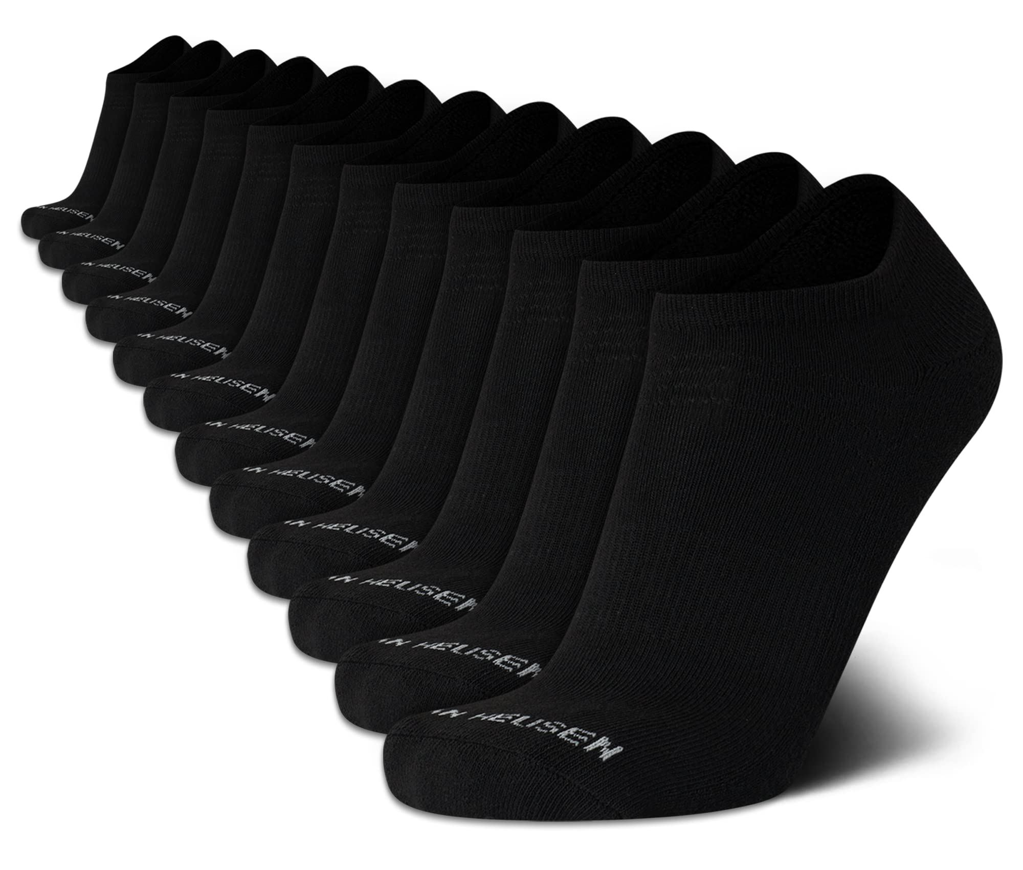 Van Heusen Men's Socks - Low Cut No Show Athletic Performance Ankle Sock Liners (12 Pack), Size 6-12.5, White 3