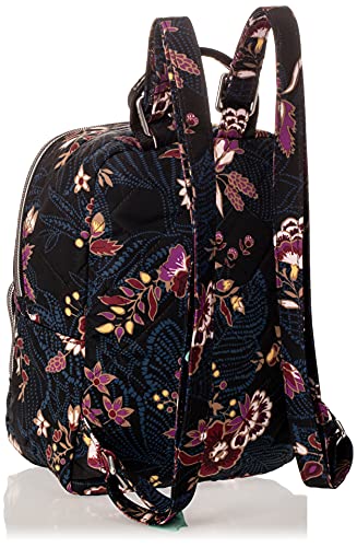Vera Bradley Women's Performance Twill Mini Backpack, Garden Dream, One Size