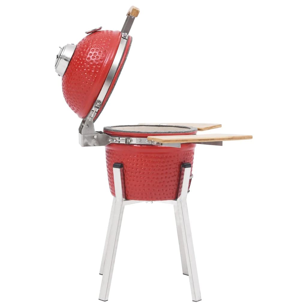 YAFF Kamado Barbecue Grill Smoker Ceramic 29.9"-6097