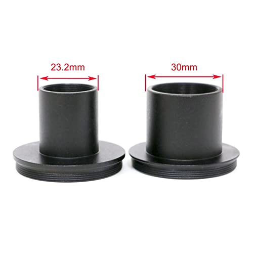 VAKUUM Lab Microscope Slides Microscope Camera Adapters M42 to 23.2mm 30mm Thread Adapter Microscope Eyepiece SLR Camera Transfer Extension Tube Microscope Parts (Size : 1PC M42 to 23.2mm)