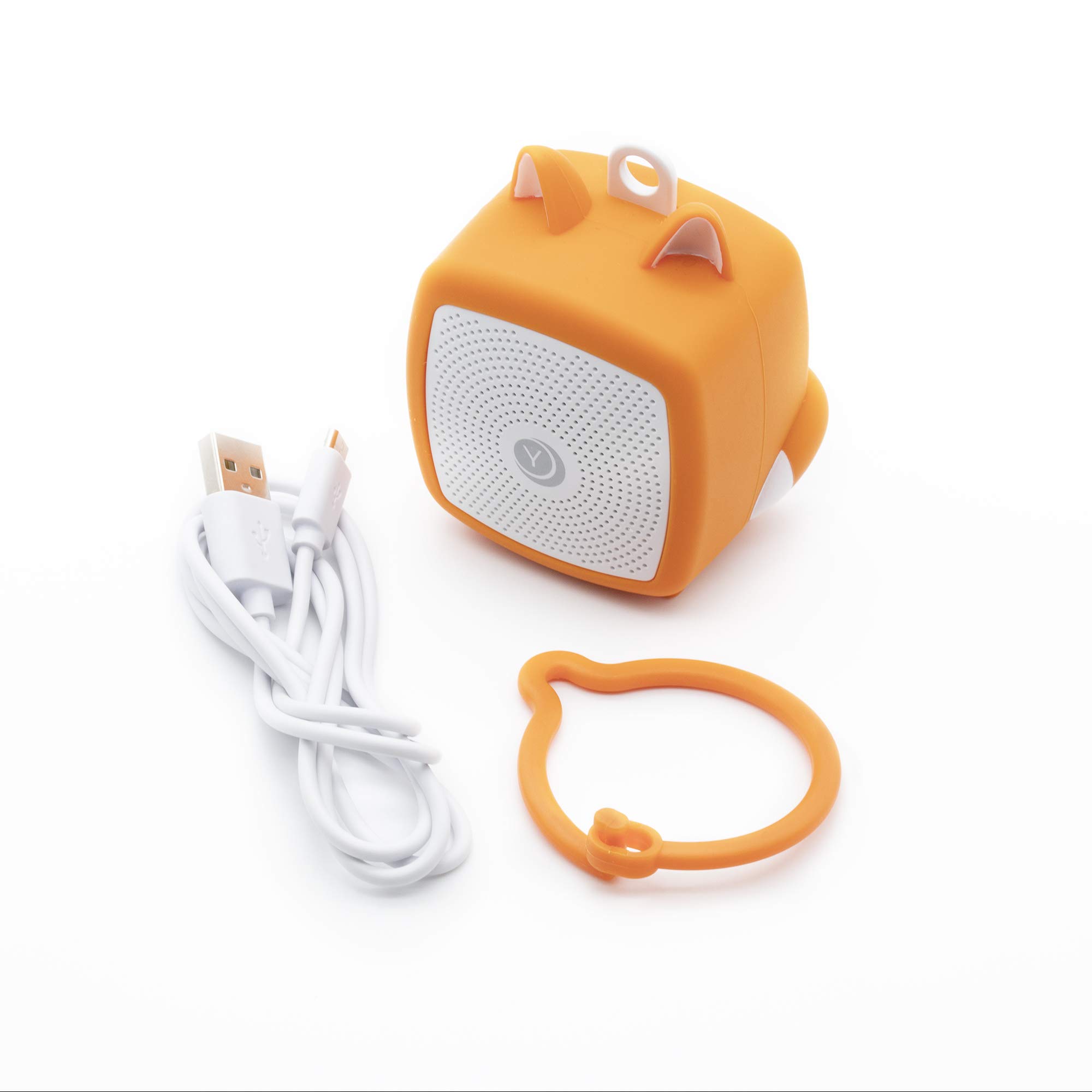 Yogasleep Pocket Baby Soother Fox, White Noise Machine, 6 Soothing Sounds & Timer for Better Sleep, Includes Brown Noise & Lullabies, Compact Size for Travel & Child Safe, Must Have Registry Gift
