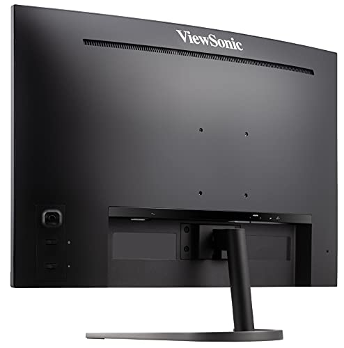 ViewSonic OMNI VX3268-2KPC-MHD 32 Inch Curved 1440p 1ms 144Hz Gaming Monitor with FreeSync Premium, Eye Care, HDMI and DisplayPort