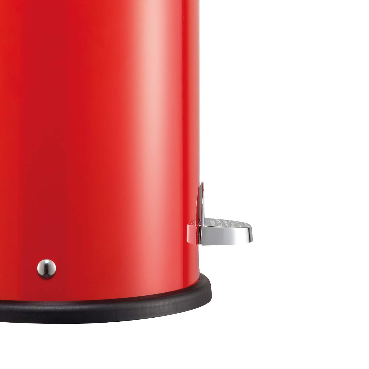 Wesco Liftmaster - German Designed - Step Trash Can, Powder Coated Steel, 33 L, Cool Grey