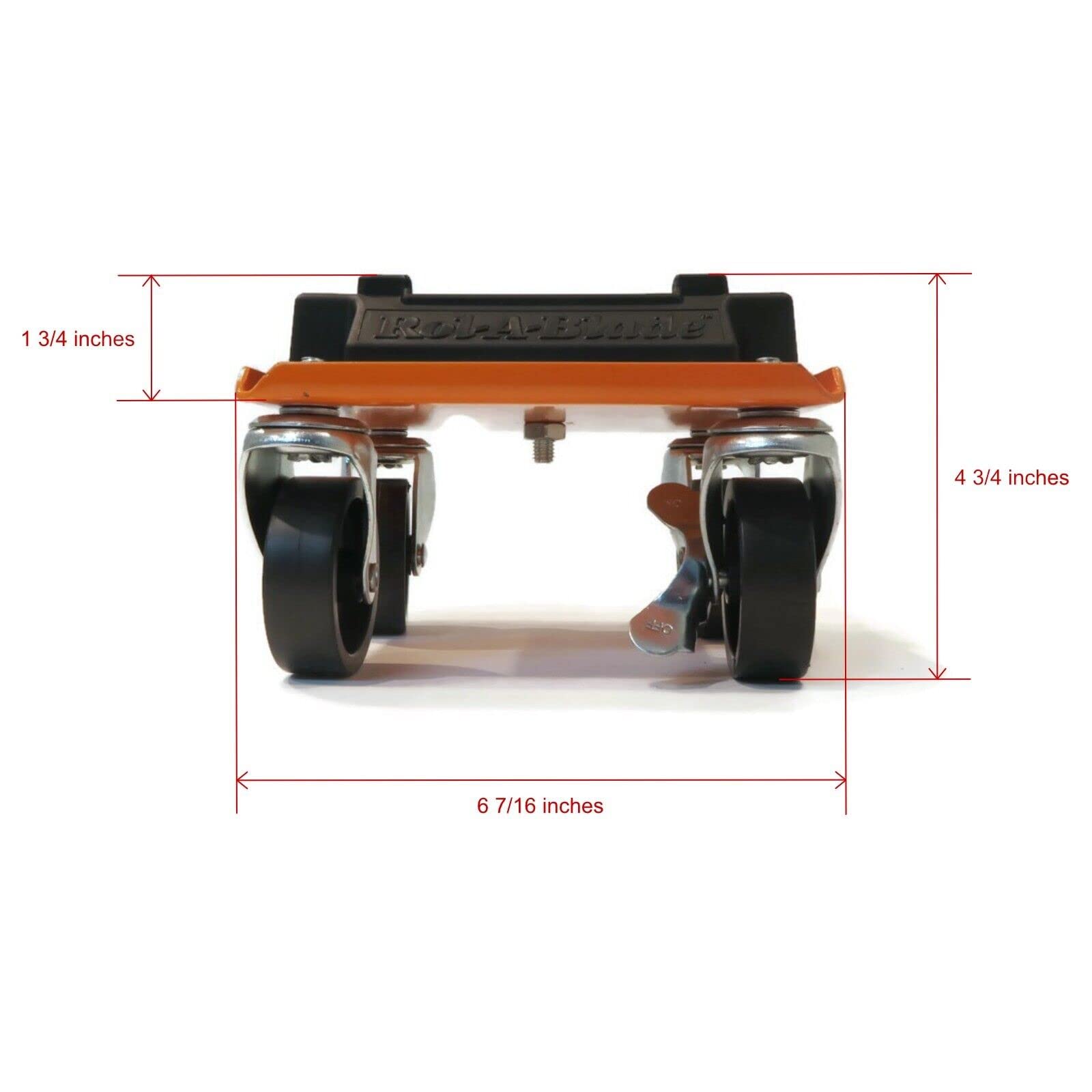The ROP Shop | Heavy Duty Set of Rol-A-Blade Caster Dollies for Snowplow Blade, 1310410