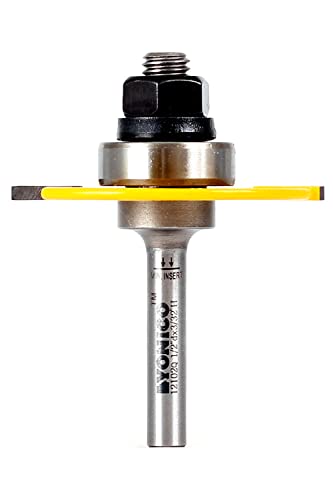 YONICO Slotting Cutter Router Bit 3/32-Inch 1/4-Inch Shank 12102q