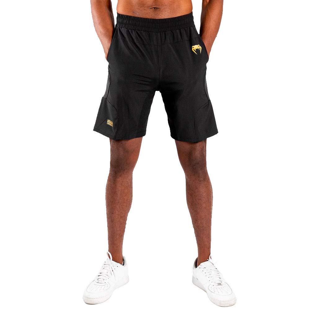 Venum G-Fit Training Shorts - Black/Gold