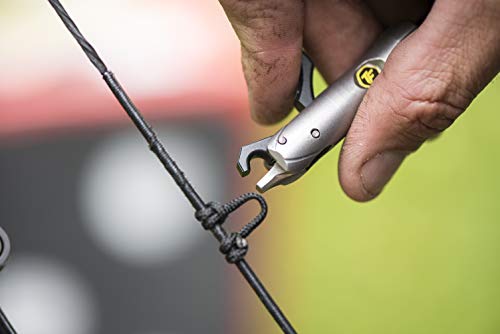 Trufire BDBF Bulldog Buckle Foldback Archery Compound Bow Release - Adjustable Black Wrist Strap, One Size