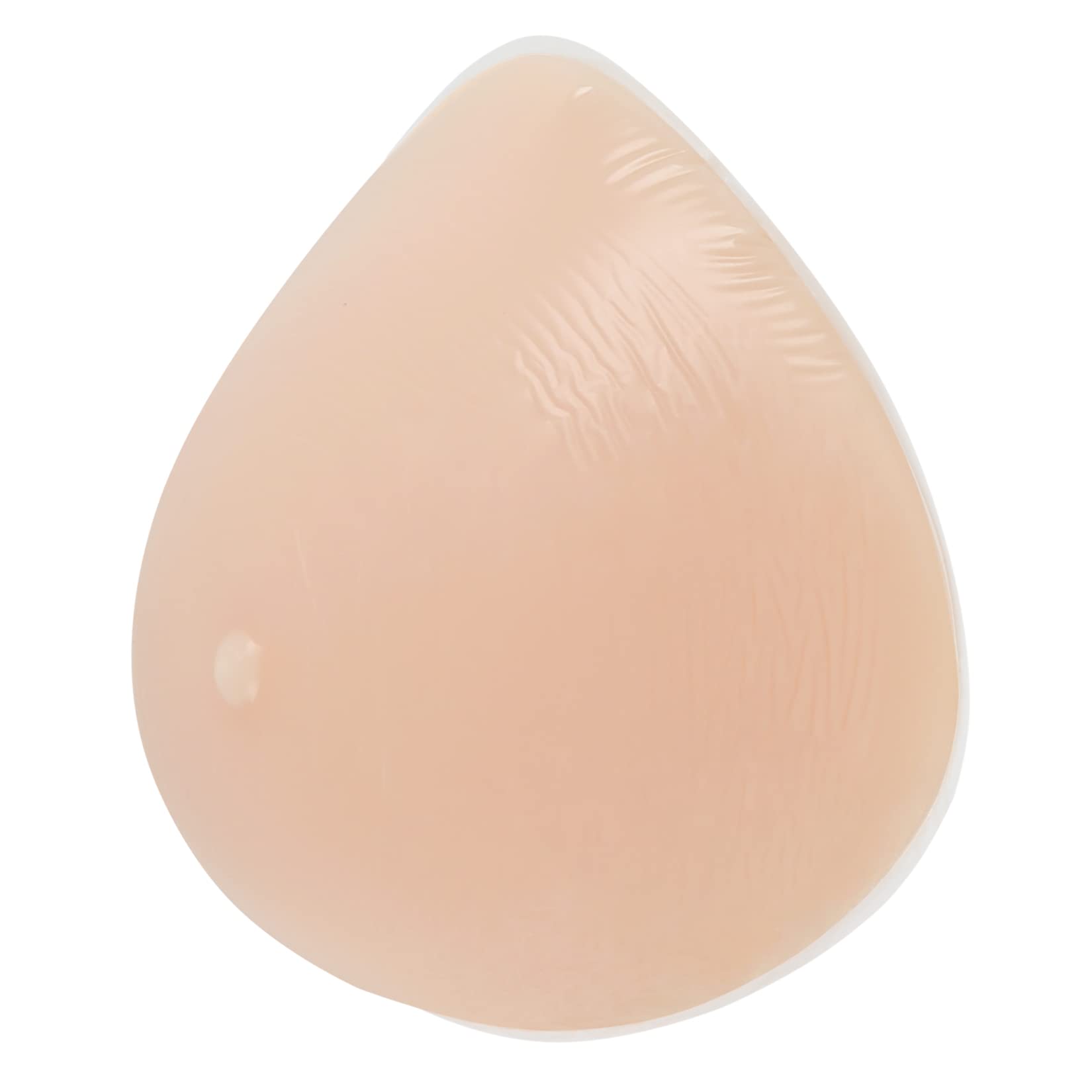 Windsleeping One Piece Triangle Concave Silicone Breast Forms Mastectomy Prosthesis Bra Enhancers for Transgender Cosplay, C Cup (400g/Piece)