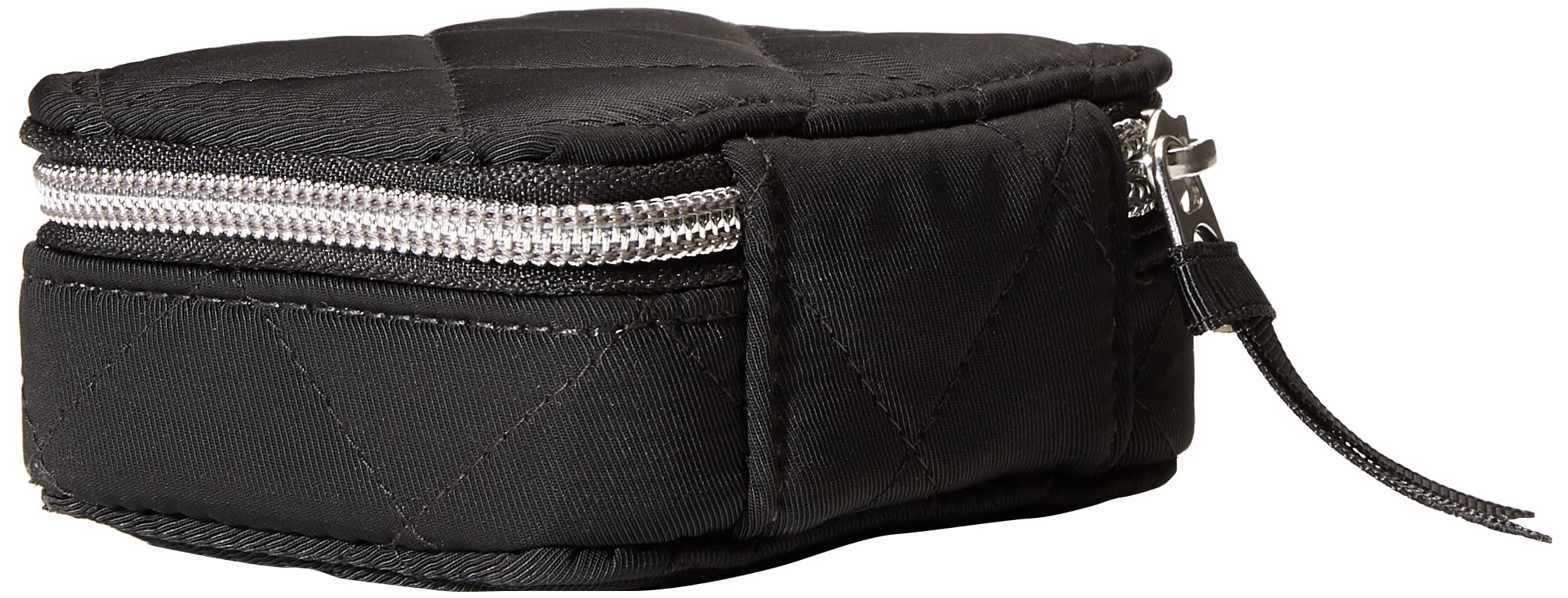 Vera Bradley Women's Performance Twill Travel Pill Organizer, Floating Plum Pansies, One Size