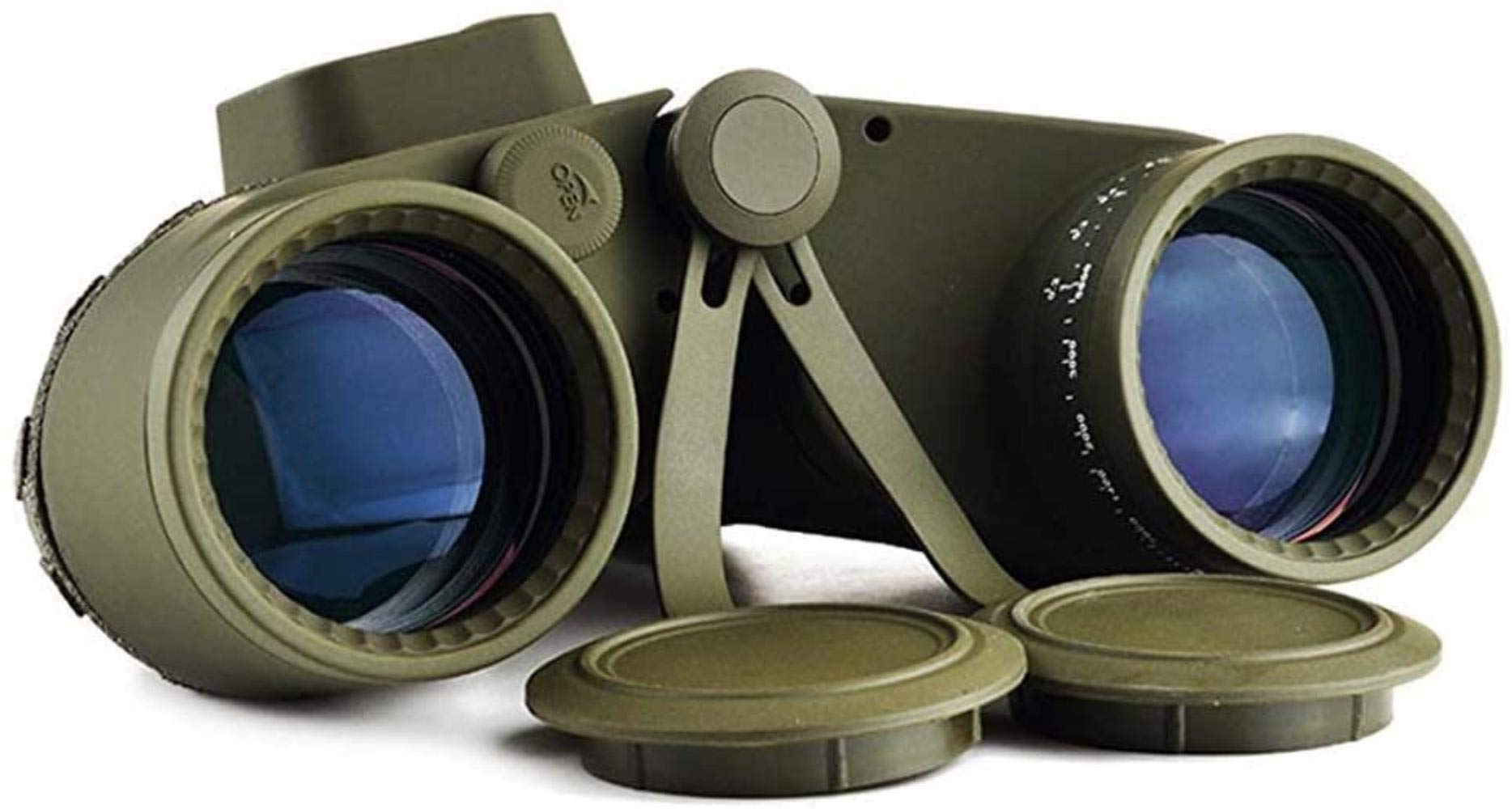 Telescope 7X50 Binoculars with Coordinate Compass for Adults Compact Hd Professional Binoculars Bak4 Prism Fmc Lens for Outdoor Outdoor Telescope