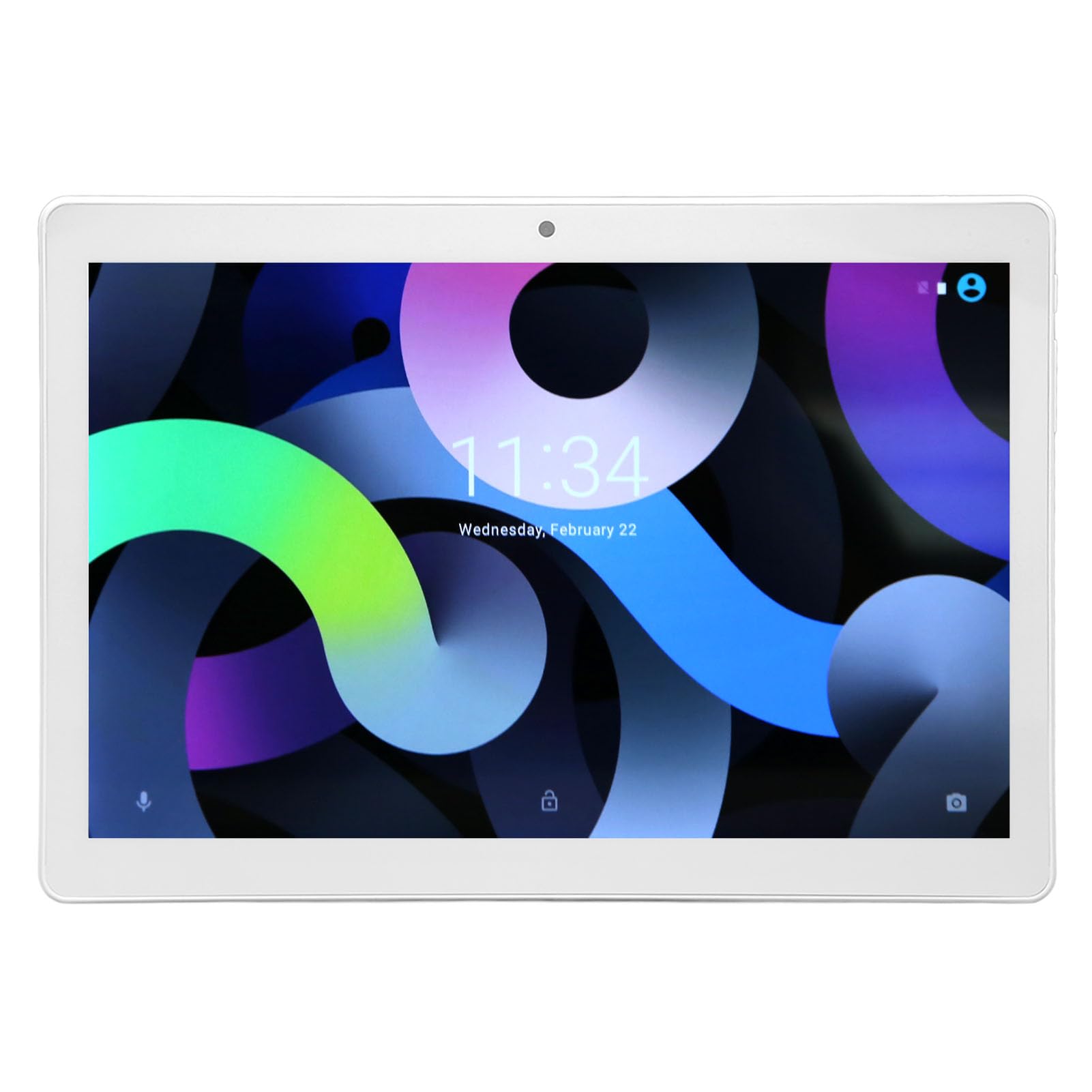 Yoidesu 10.1 Inch Android 12 Tablet, 12 GB RAM 256 GB ROM, IPS HD Display, GPS, FM, AM, Deca Core Processor, WiFi for Learning Office Gaming (US Plug)