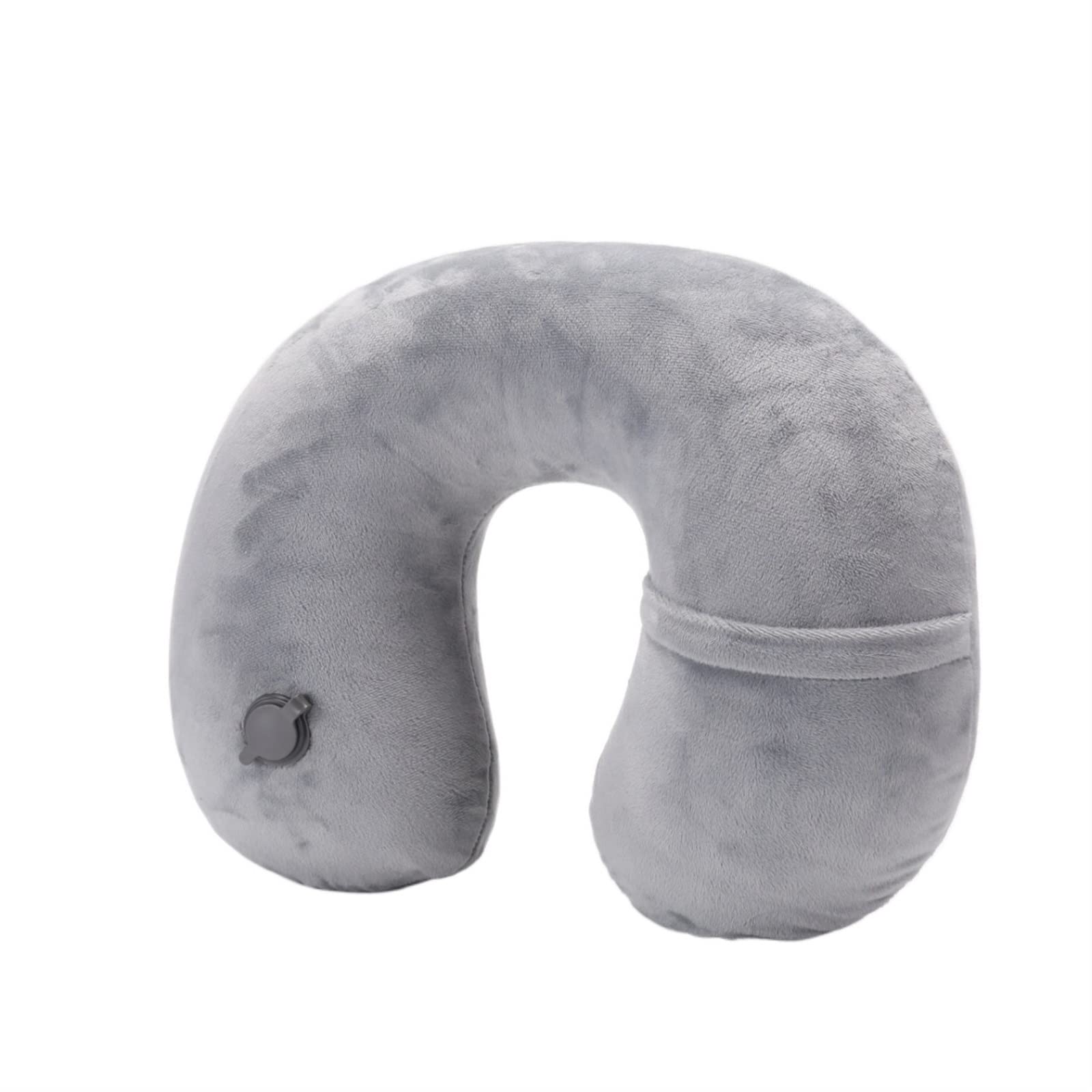 ZIFARM Bed Pillows, U Shaped Portable Travel Pillow Car Air Flight Inflatable Pillows Neck Support Headrest Nursing Cushion Soft Spinal Protection Pillow