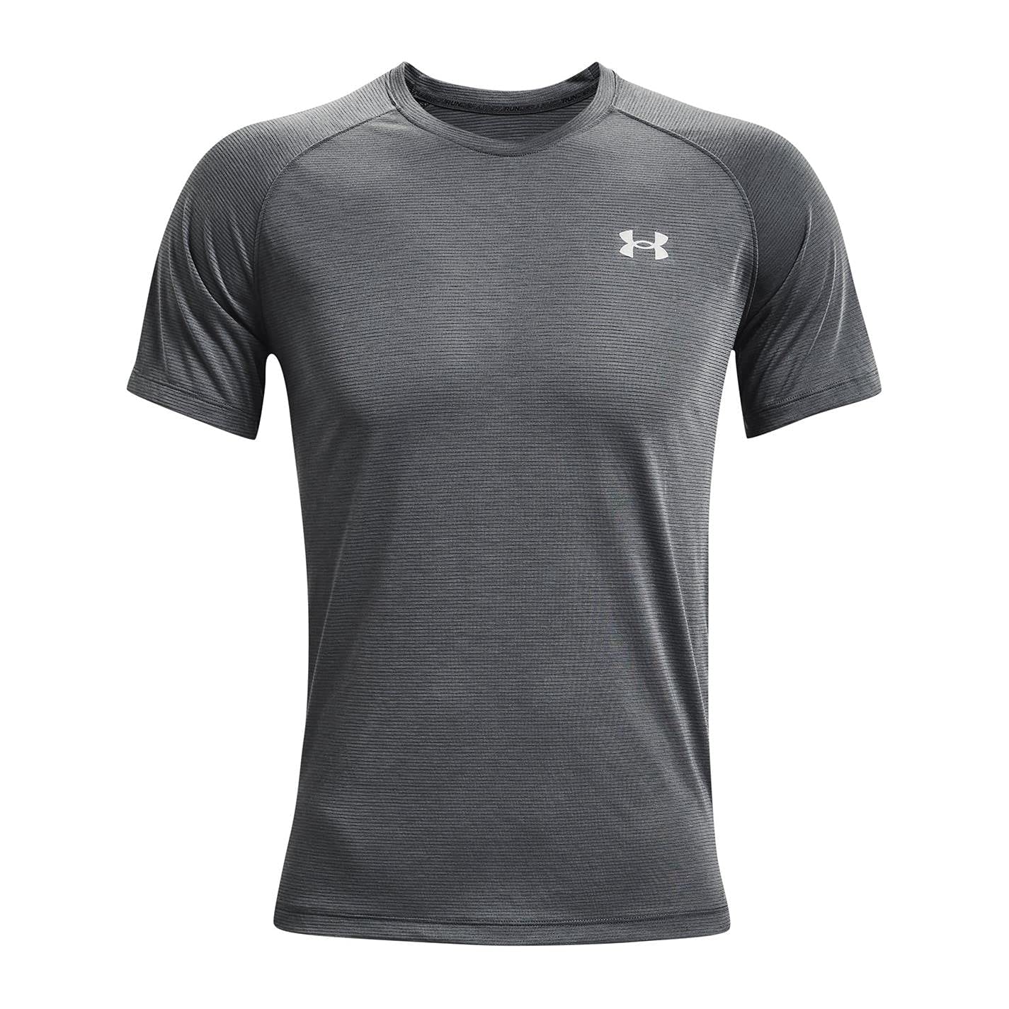 Under Armour Men's Streaker Short-Sleeve T-Shirt , Pitch Gray (012)/Reflective , XX-Large