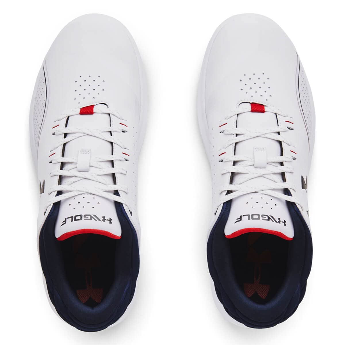Under Armour Men's Draw Sport, White (102)/Academy Blue, 9.5 M US