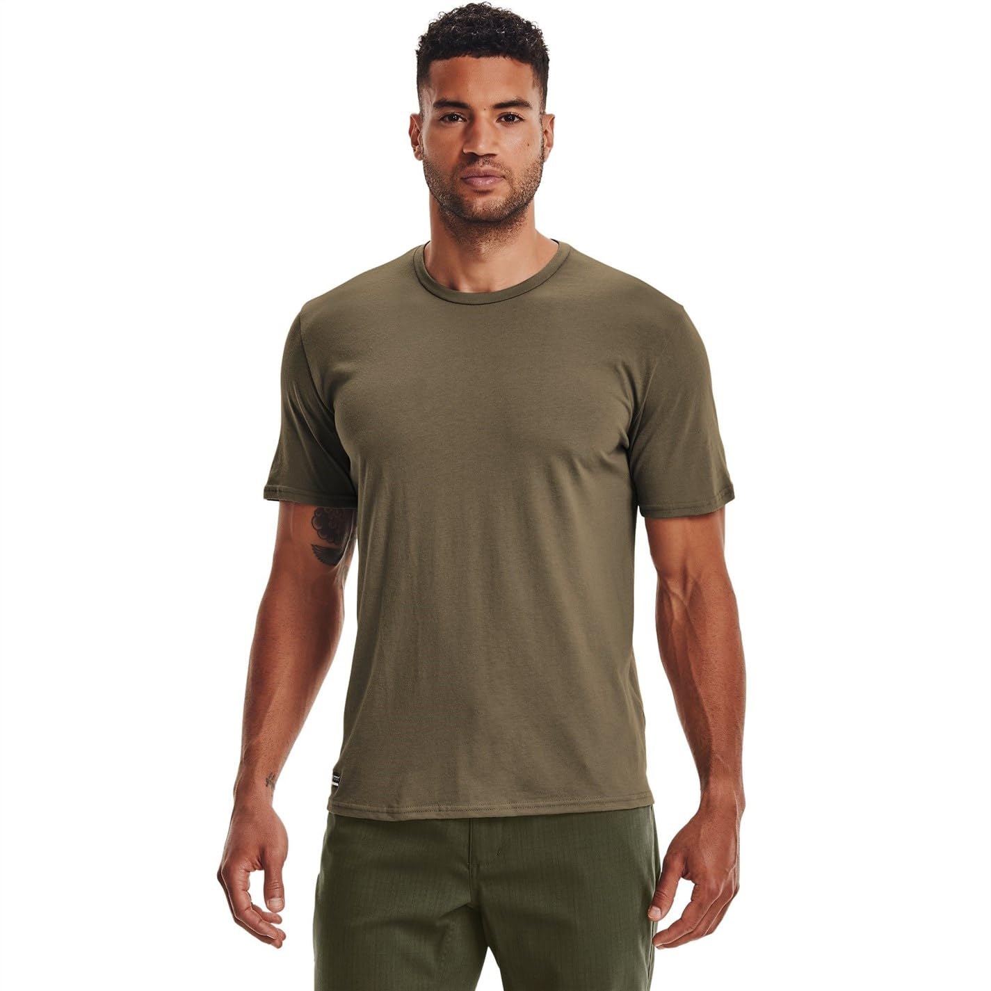 Under Armour UA Tactical Cotton Undershirt XXX-Large Federal TAN