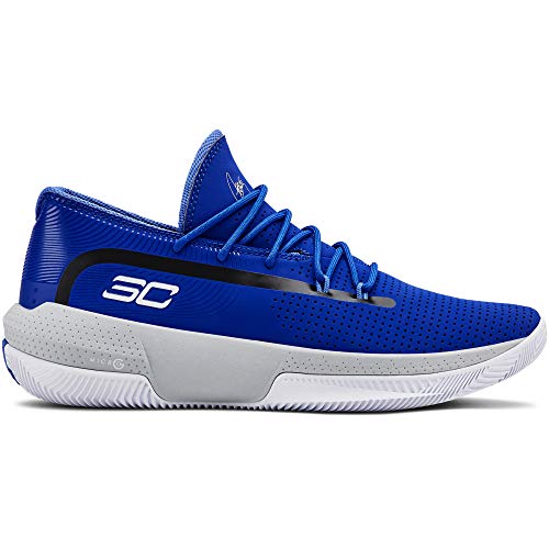 Under Armour Men's SC 3ZER0 III Athletic Shoe, royal//mod gray, 4 M US