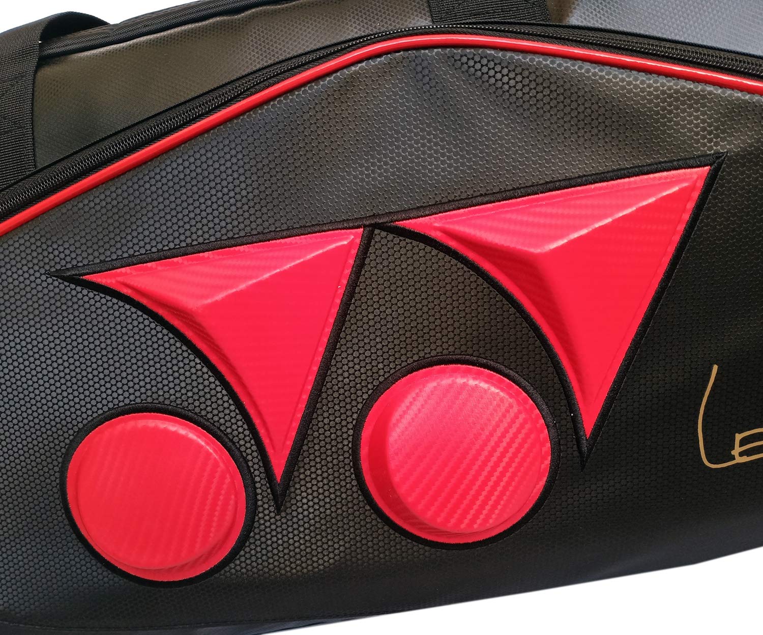 Yonex Endorsed By Legend Lee Chong Wei Special Limited Edition Badminton Kitbag(Black), Foam Lined