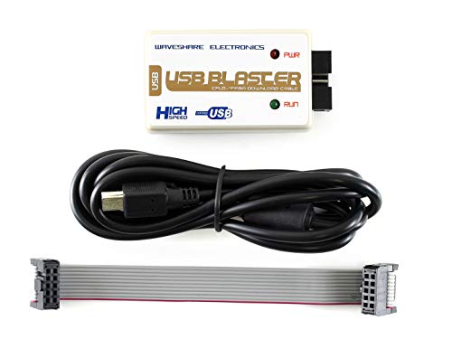 waveshare USB Blaster V2 Download Cable Programmers Debuggers Support ALTERA FPGA, CPLD,USB 2.0 to PC,JTAG, AS, PS to The Target Device