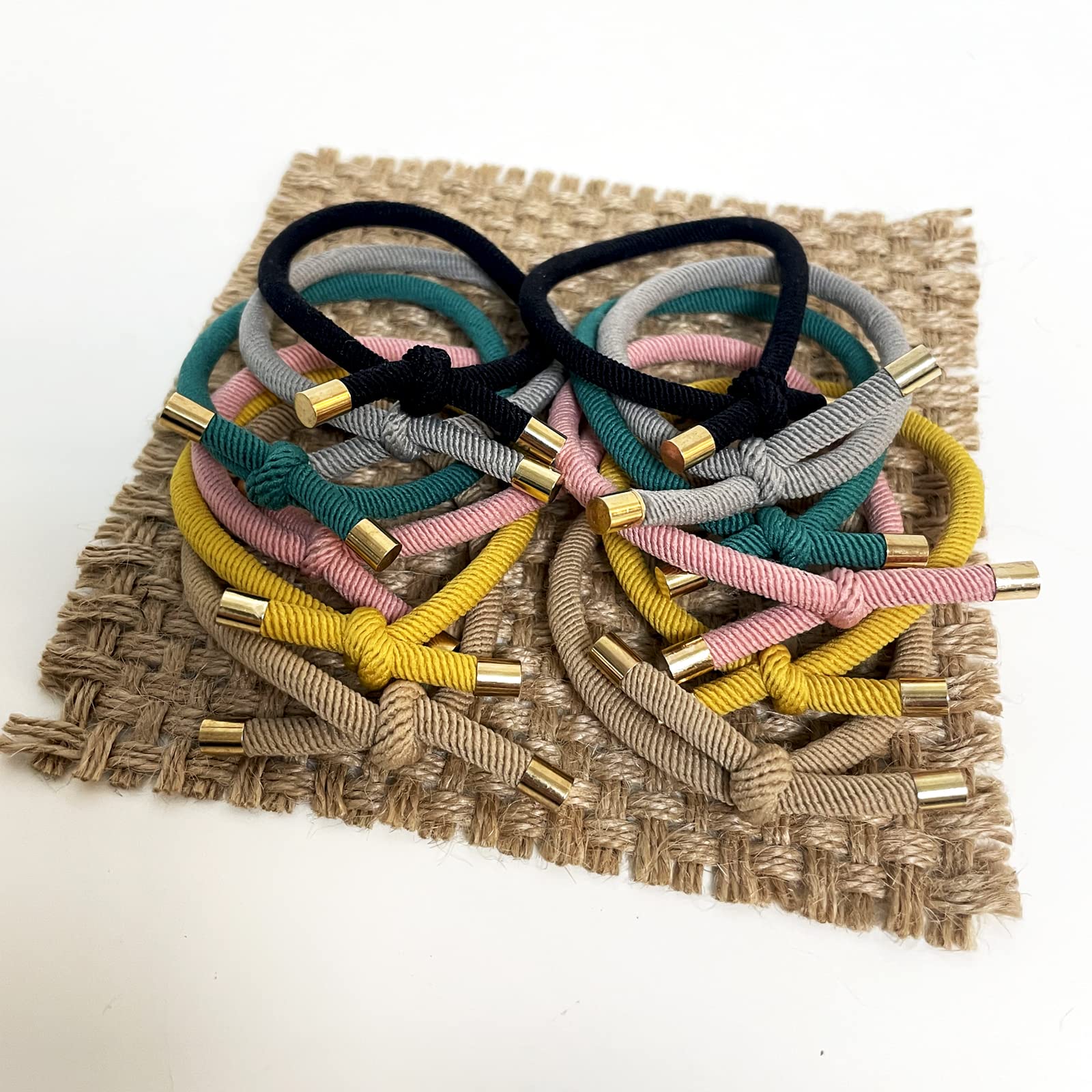 UDeBe Hair SlideProof Knot Hair Tie Elastics