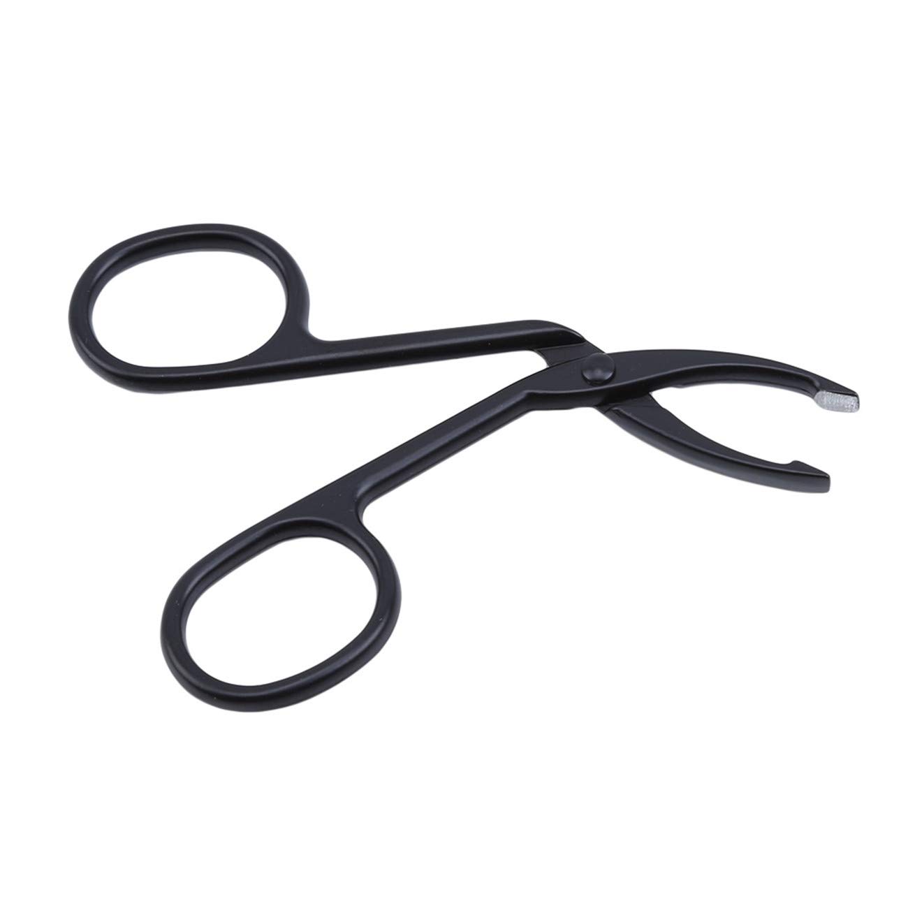 ZALING Stainless Steel Eyebrow Tweezer Facial Hair Scissor