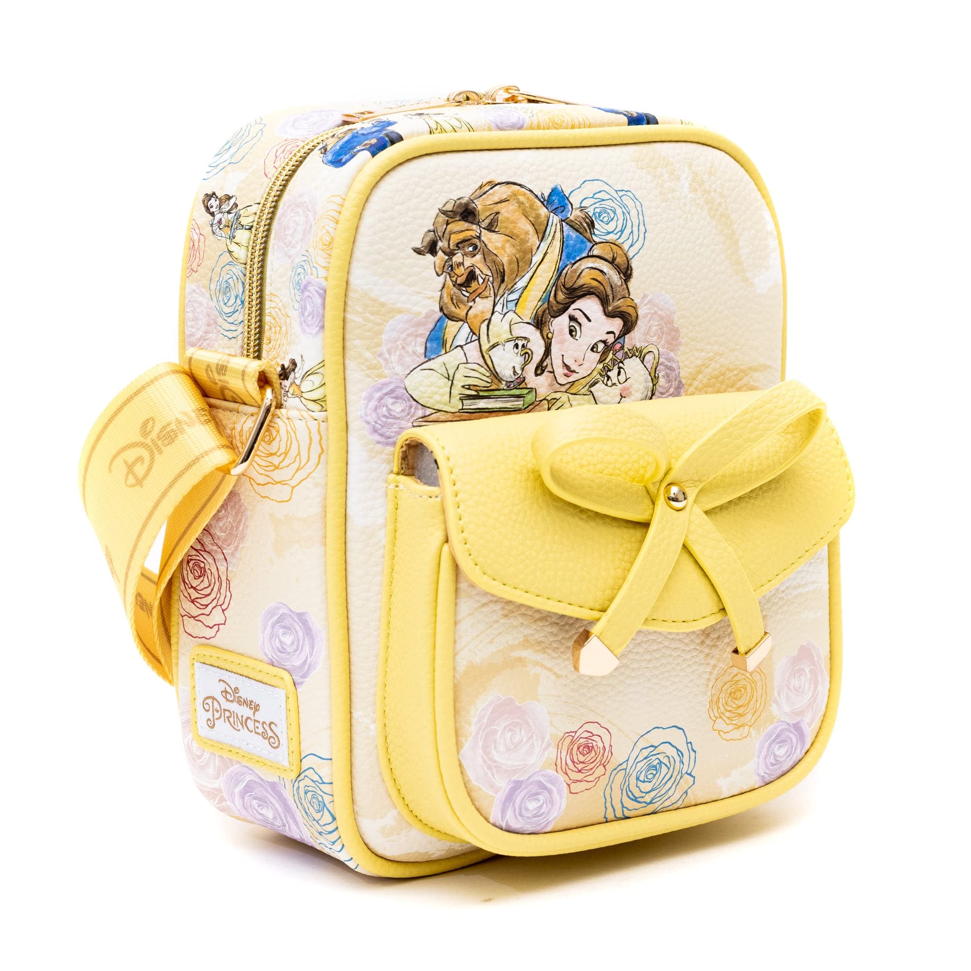 Wondapop Disney Beauty and the Beast Belle Luxe 8" Crossbody Bag