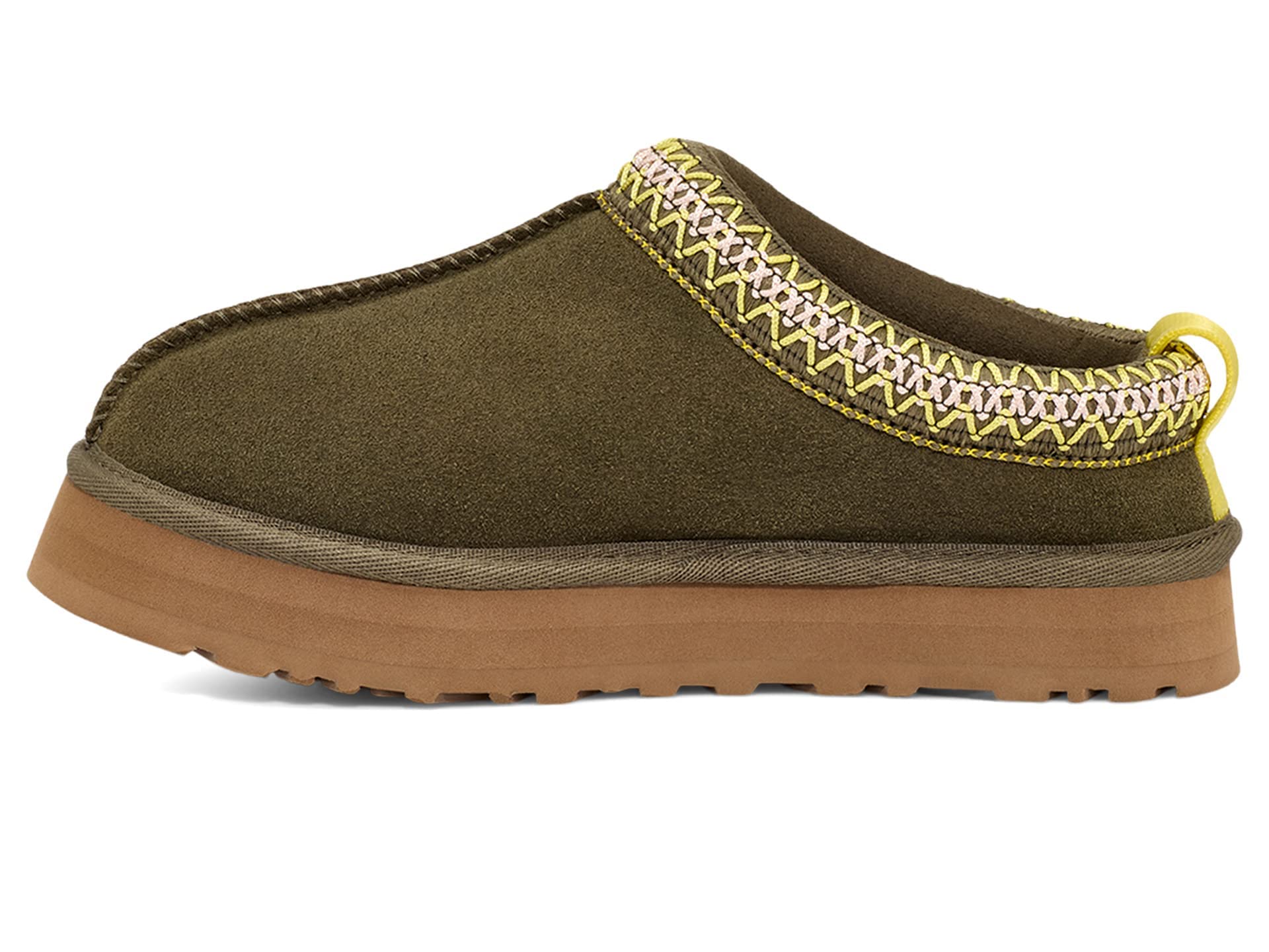 UGG Unisex-Child Tazz Slipper, Burnt Olive, 1 Little Kid